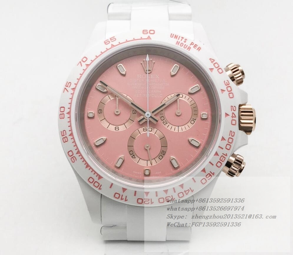 ROLEX ROLDYT0454A - Daytona AET Remould CER/CER Pink ZF SH4130